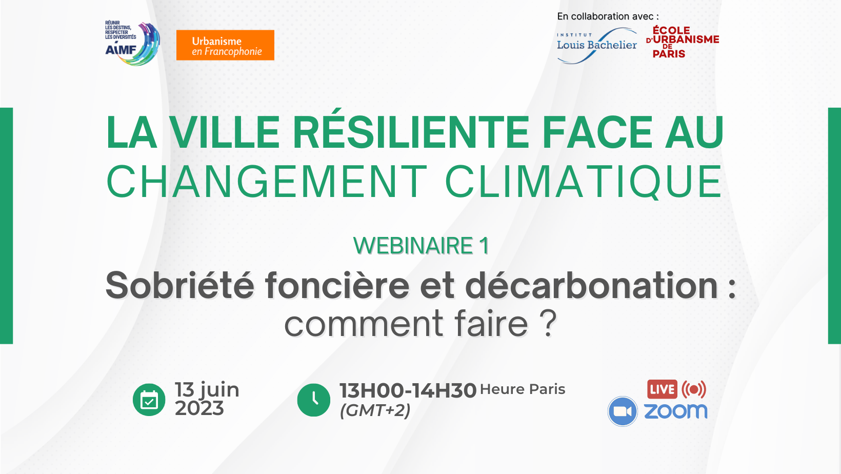 Webinaire 10 - Sobriété foncière et décarbonation : Comment faire ... Webinaire 10 - Sobriété foncière et décarbonation : Comment faire ...