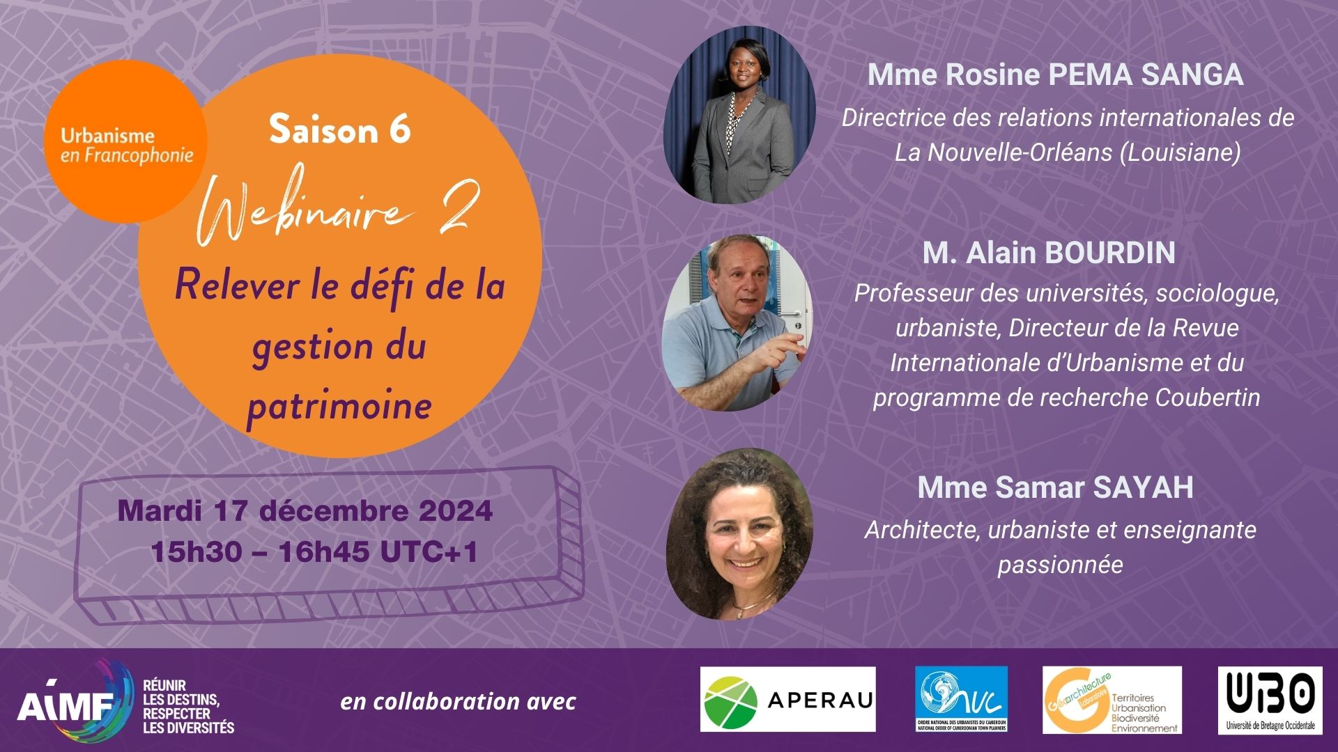 Webinaire 20 : Relever le défi de la gestion du patrimoine - Urbanisme ...